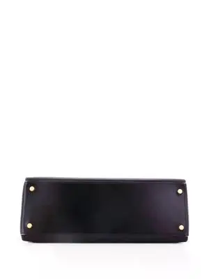 Hermès Kelly Handbag Box Calf With Gold Hardware 32 Satchel