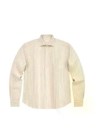 120% Lino Striped Shirt