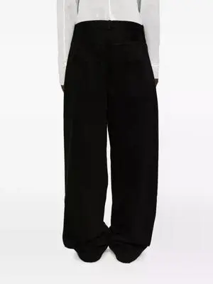 ANN DEMEULEMEESTER Tie-fastening Wide-leg Trousers