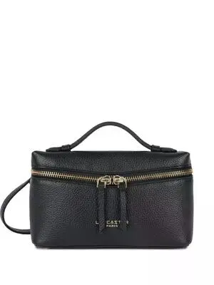 LANCASTER Grained Leather Tote Bag