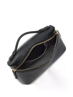 LANCASTER Grained Leather Tote Bag