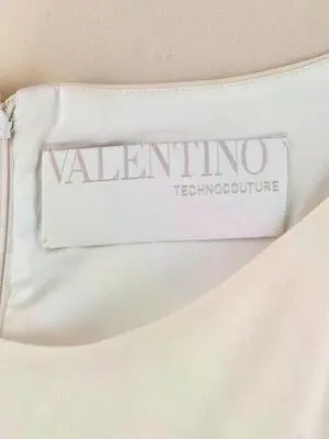 Valentino Garavani Sleeveless Lace Detail Mini Dress