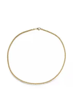 AZLEE Woven Chain Necklace