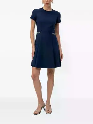 Hugo Chain-detail Short-sleeve Mini Dress