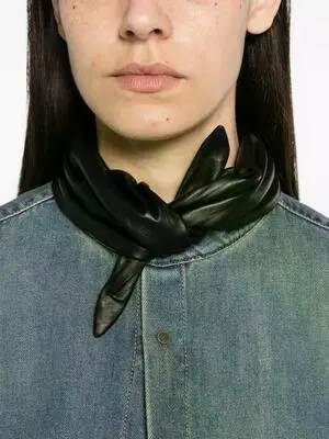 DARKPARK Contrast Collar Denim Shirt