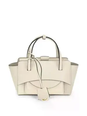HIDESINS Small Flap Logo-detail Handbag - Neutrals