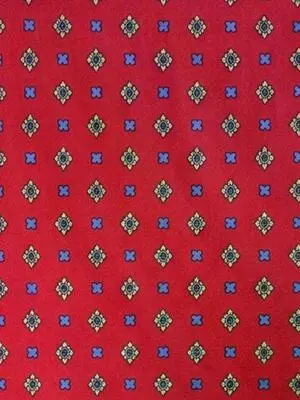 BONA FURTUNA Geometric-print Tie