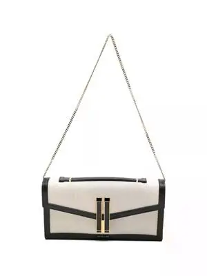 DEMELLIER Vancouver Canvas Clutch Bag - Black