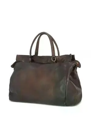 REPTILE'S HOUSE Braided Leather Tote Bag