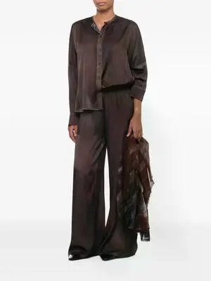 Avant Toi Mandarin-collar Shirt