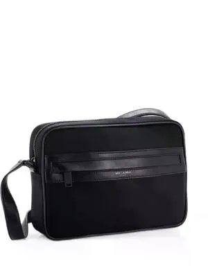 Saint Laurent Camp Camera Bag Leather Small Crossbody Bag