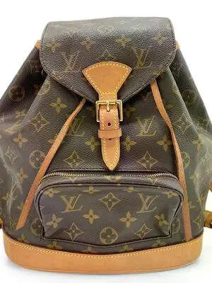 LOUIS VUITTON Monogram Canvas Montsouris Backpack - Brown
