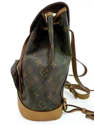 LOUIS VUITTON Monogram Canvas Montsouris Backpack - Brown
