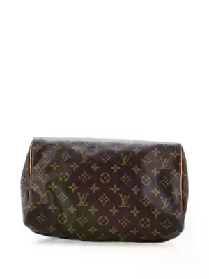 LOUIS VUITTON Speedy Handbag Monogram Canvas 30 Satchel - Brown