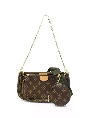 LOUIS VUITTON Multi Pochette Accessoires Monogram Shoulder Bag - Brown