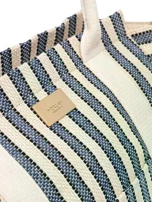 MORGAN Striped Tote Bag