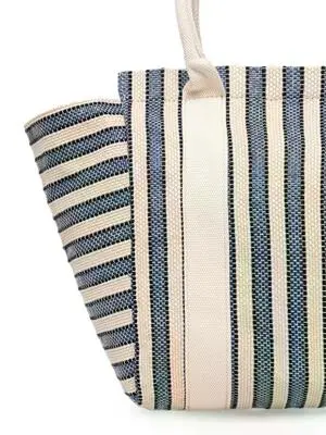 MORGAN Striped Tote Bag