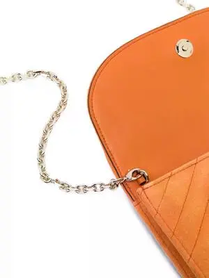 JIMMY CHOO Quilted Leather Chain-strap Wallet