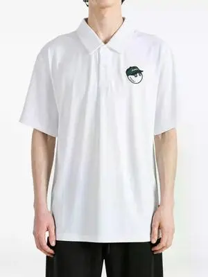 MALBON Logo-embroidered Polo Shirt