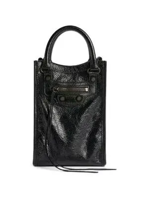 Balenciaga Le City Phone Holder - Black