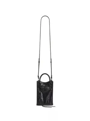 Balenciaga Le City Phone Holder - Black