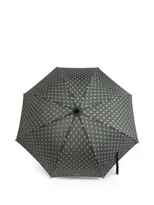 Moschino Monogram-print Umbrella - Grey