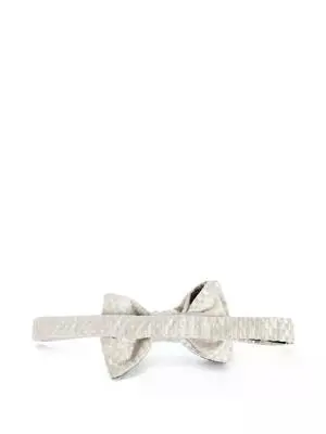 TOM FORD Check-pattern Silk Bow Tie