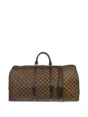 LOUIS VUITTON Keepall Bandouliere Duffle Bag