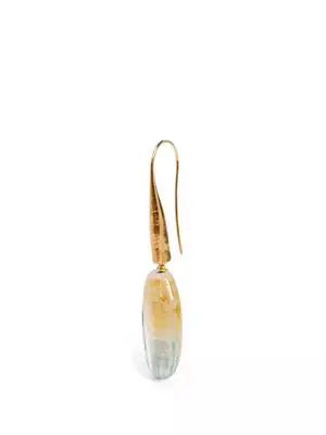 FORTE_FORTE Glass-pendant Drop Earrings