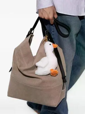 Moschino Goose-pendant Keyring