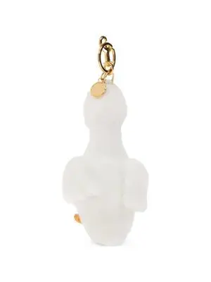 Moschino Goose-pendant Keyring