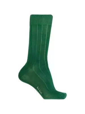 Paul Smith Ribbed Knit Crew Socks Pack Of Six