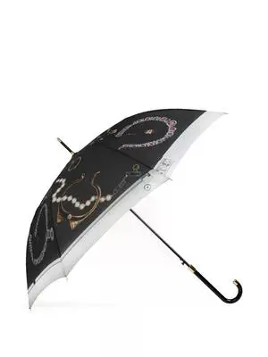 Moschino Jewellery-print Umbrella