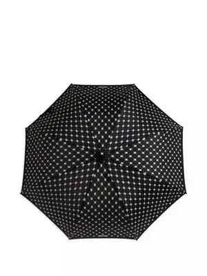 Moschino Monogram-print Umbrella - Black