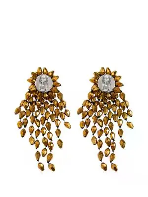 Isabel Marant Étoile Hanabi Crystal-embellished Clip-on Earrings