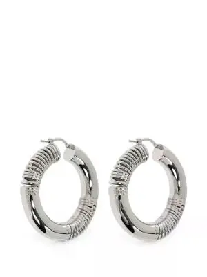 Marni Ridged Hoop Earrings