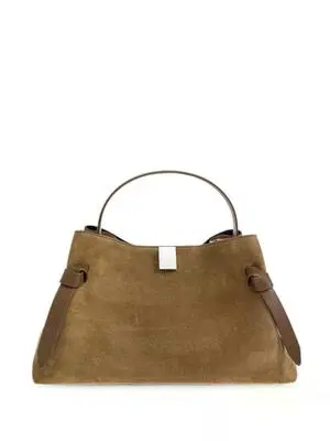 Yuzefi Gyoza Suede Tote Bag - Brown