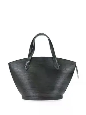 LOUIS VUITTON 1994 Epi Saint Jacques Tote Bag - Black