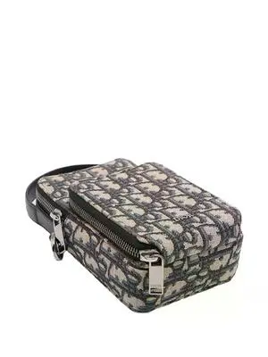 Dior Micro Oblique Canvas Rider Pouch Satchel