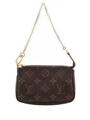 LOUIS VUITTON 2017 Monogram Mini Pochette Accessoires Handbag