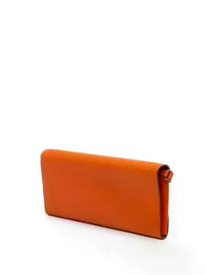 Hermès Epsom Maillon To Go Wallet Crossbody Bag - Orange