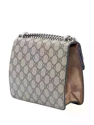 Gucci Gg Supreme Dionysus Crossbody Bag - Neutrals