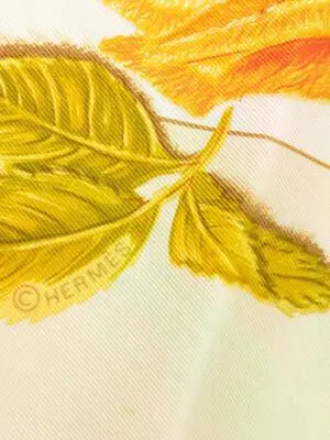 Hermès 2010-2018 La Rosee Silk Scarf 90 Scarves
