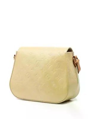 LOUIS VUITTON Monogram Vernis Bellflower Gm Crossbody Bag - Brown