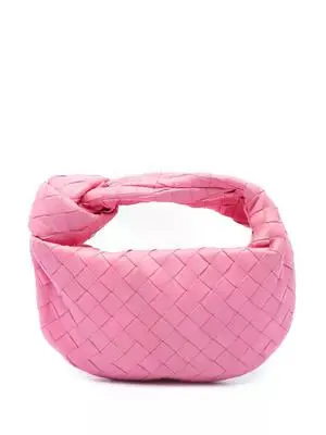 Bottega Veneta 2012-2026 Mini Nappa Intrecciato Jodie Hobo Bag - Pink