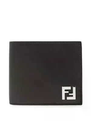 Fendi Logo-appliqué Ff-motif Wallet