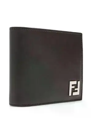 Fendi Logo-appliqué Ff-motif Wallet