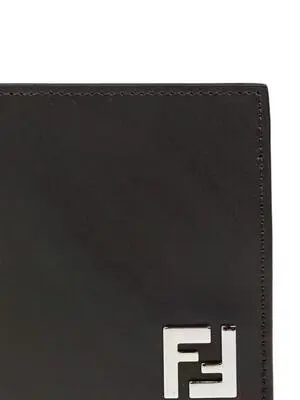 Fendi Logo-appliqué Ff-motif Wallet