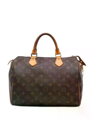LOUIS VUITTON 2011 Monogram Speedy 30 Boston Bag - Brown