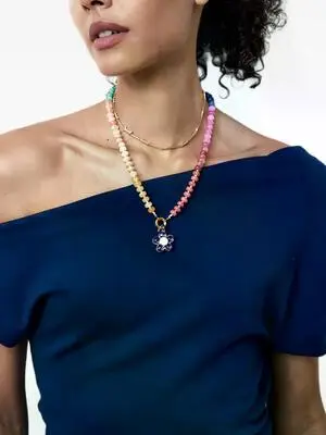 AMIE DUBAI Crystal-embellished Barbed-wire Necklace